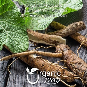 Organic Way Dried Burdock Root | Herbal Tea (arctium Lappa) Cut ...