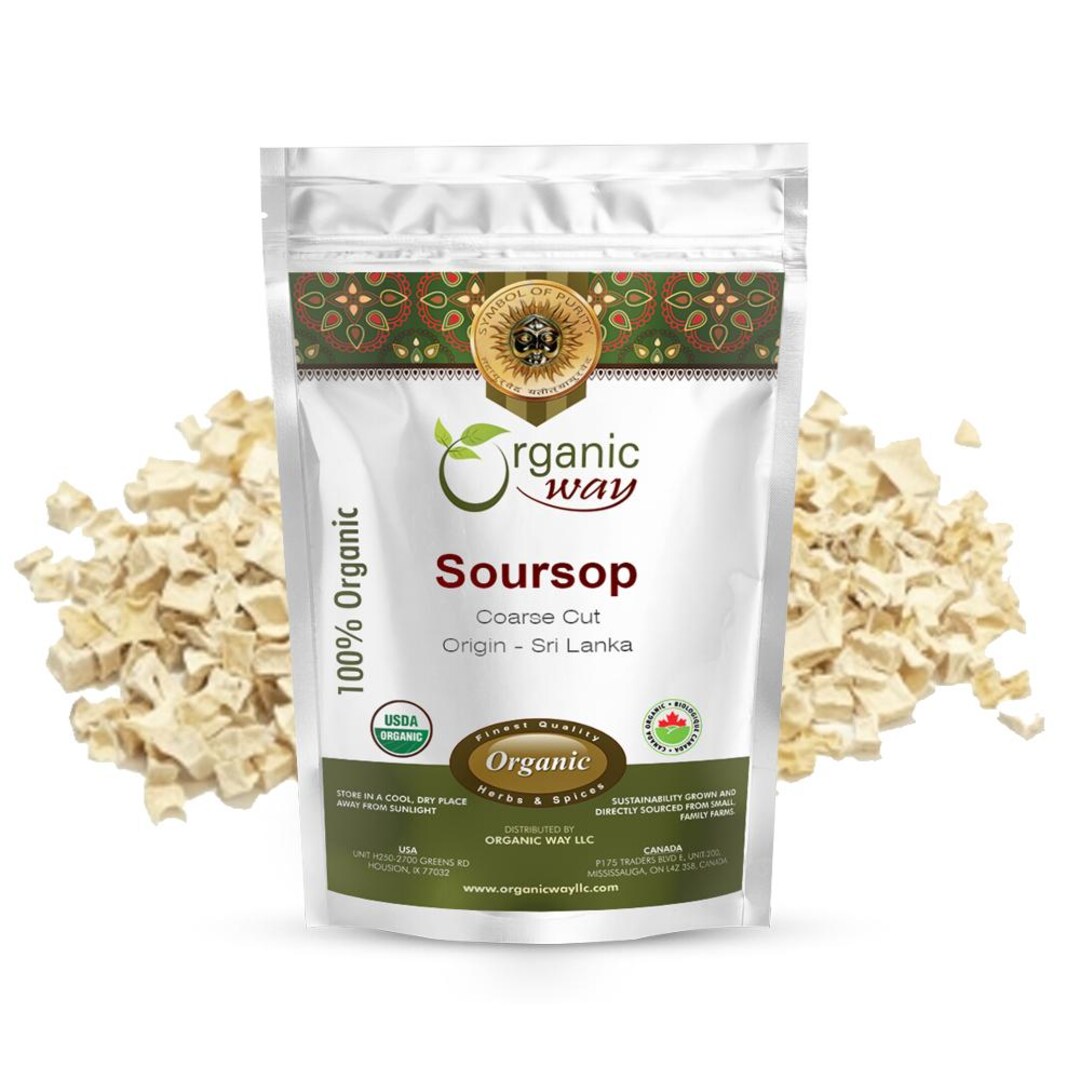 Organic Soursop Root Coarse Cut graviola - Etsy
