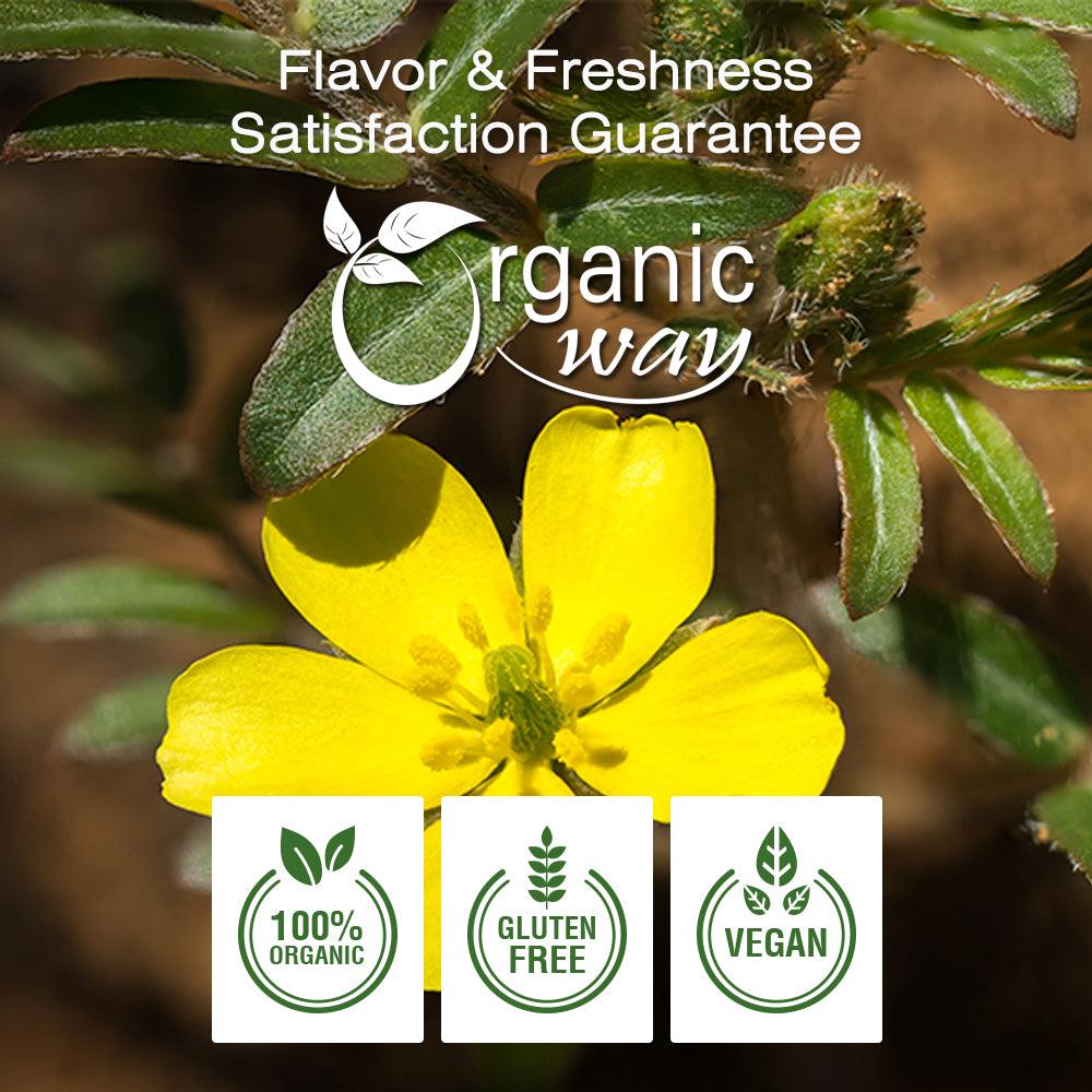 Organic Way Gokshura Powder (tribulus Terrestris) - Organic & Kosher ...