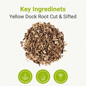 Natural Dried Yellow Dock Root Cut & Sifted - Etsy