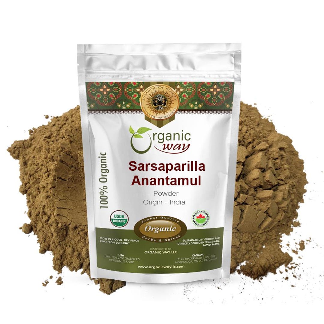 Organic Sarsaparilla / Anantamul Powder - Etsy