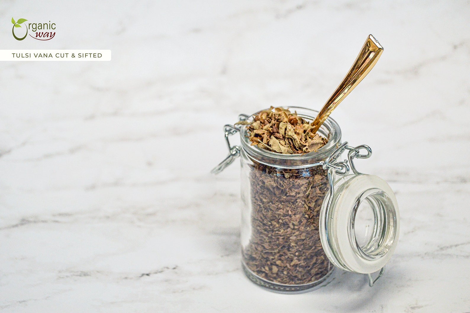 Organic Way Tulsi Vana holy Basil Cut & Sifted Organic - Etsy