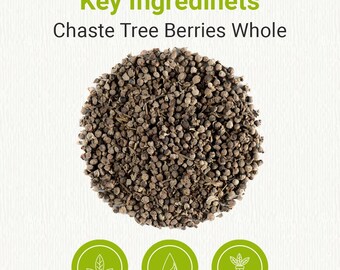 Chaste Tree Berry Chaste Tree Berries Whole Vitex Agnus Castus - Etsy