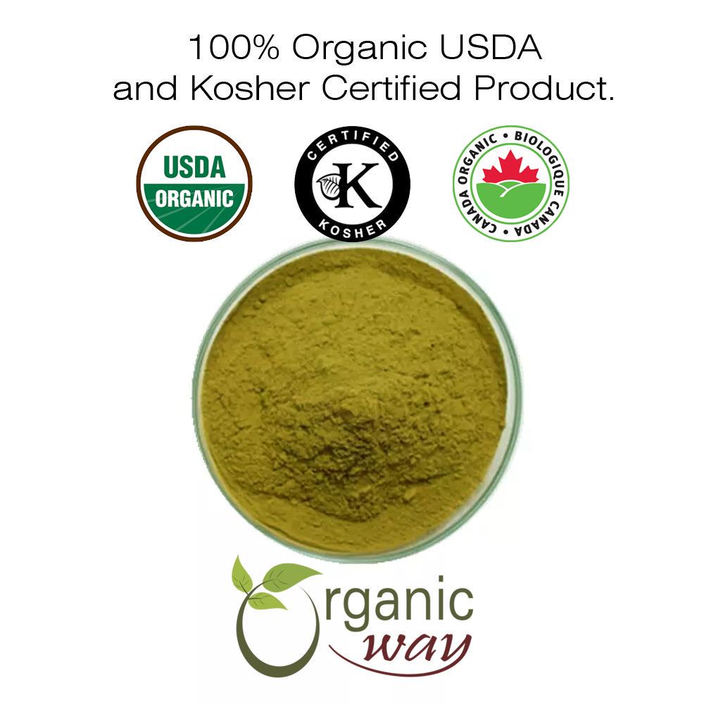 Organic Way Dandelion Leaf Powder - Herbal Tea | European Wild-harvest ...