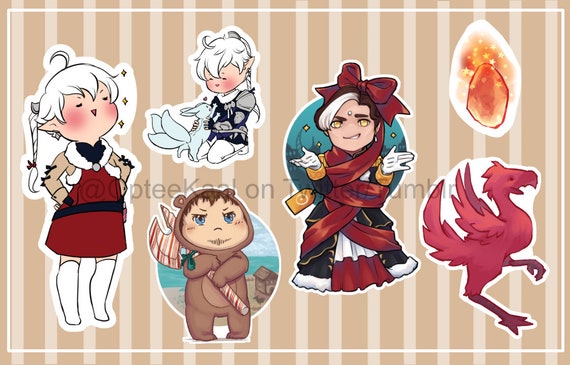 Final Fantasy XIV Stickers | Etsy