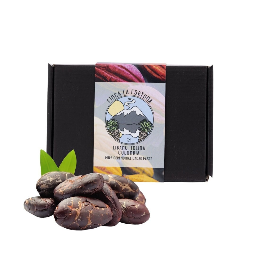 Ceremonial Cacao Block - Colombia - Heirloom Chocolate - Organic ...