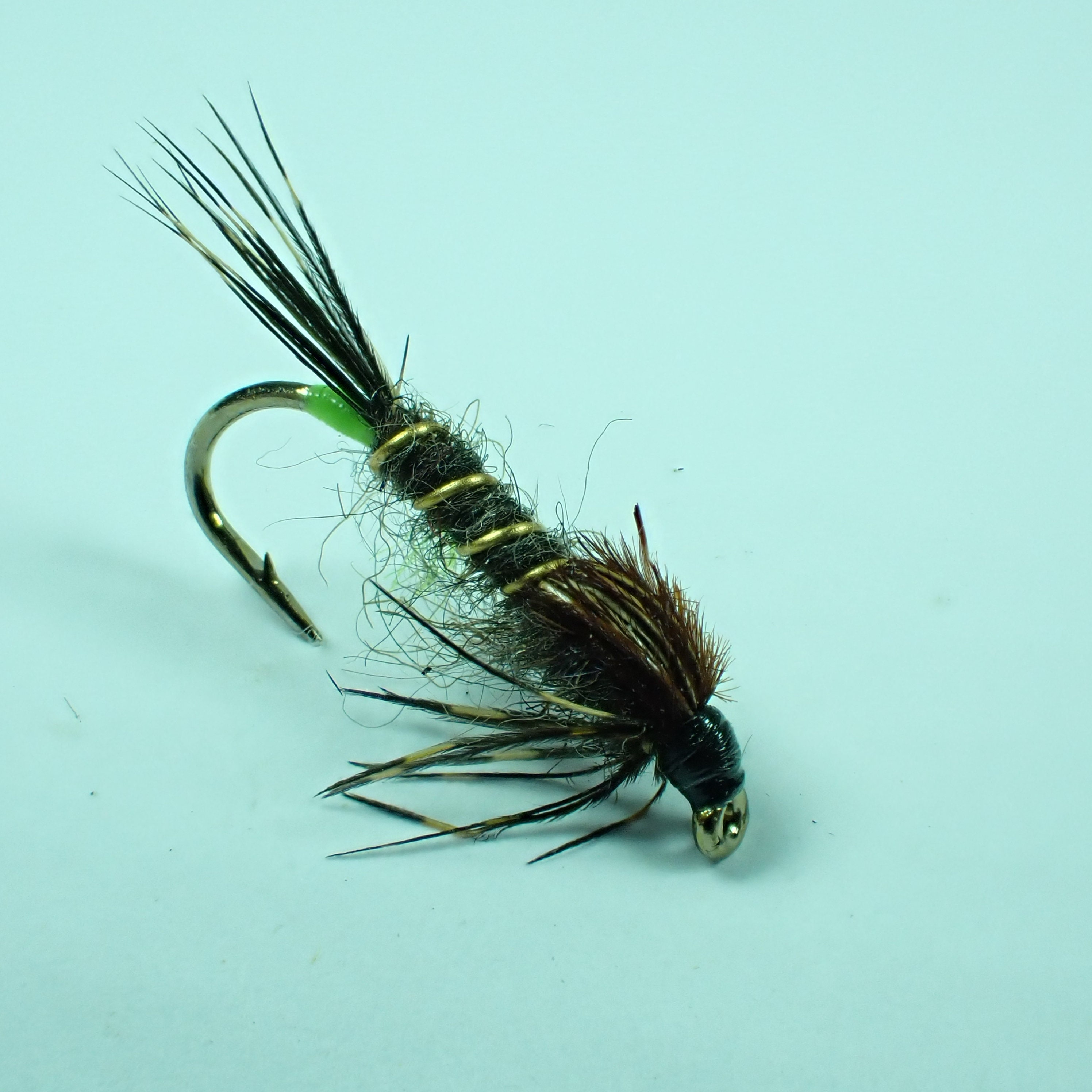 Dalavich Nymph Barbed Unweighted Fishing Fly for Brown - Etsy