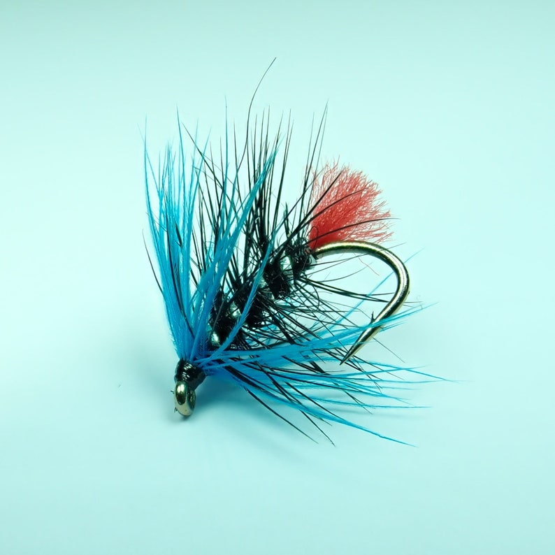 Blue Zulu Fishing Fly. Soft Hackle Wet Fly, for Lochs and Rivers for ...