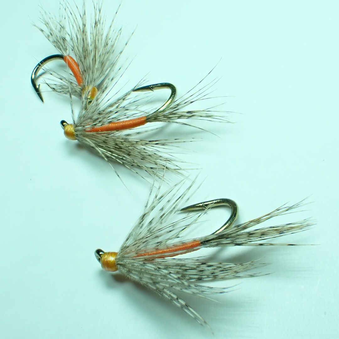 Grey Partridge and Orange Winged Wet Fly, Soft Hackle Wet Fly, Rivers ...