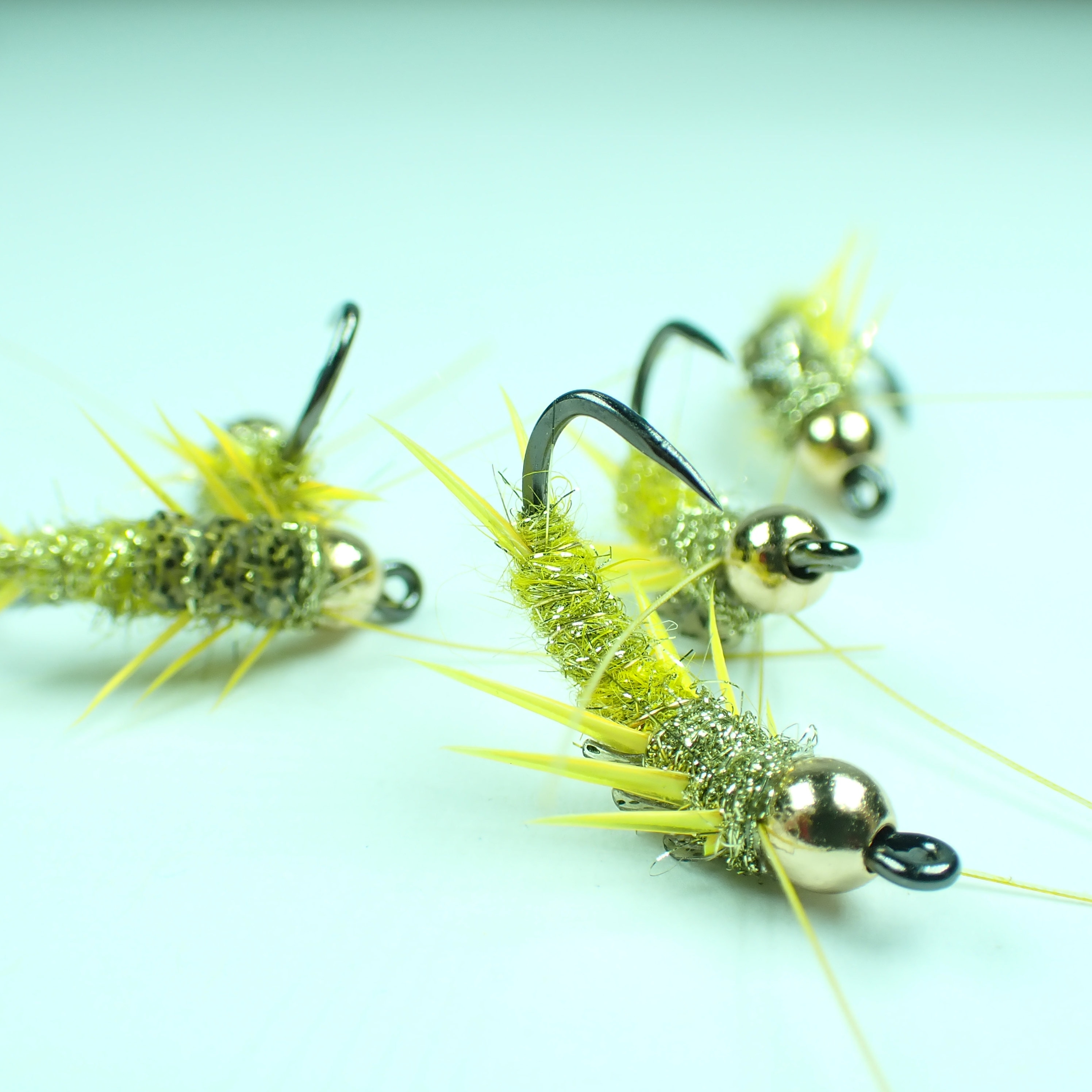Golden Stonefly. Barbless Weighted Nymph. Great Pattern for Imitating ...