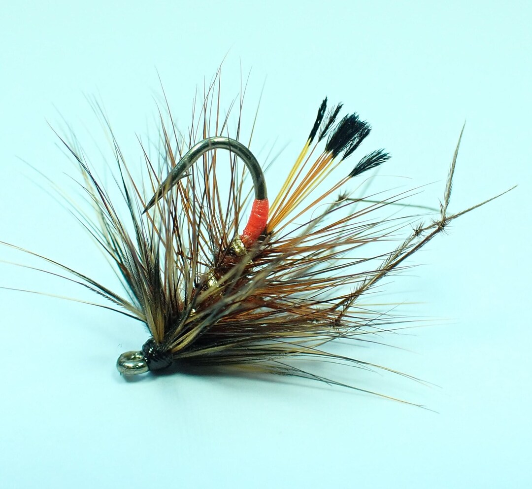 Golden Brown Leggy Bumble Wet Fly, in Fiery Brown, Coachman Brown and ...