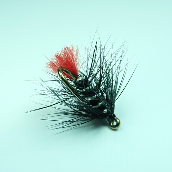 Zulu Fishing Fly. Black Soft Hackle Wet Fly for Lochs - Etsy