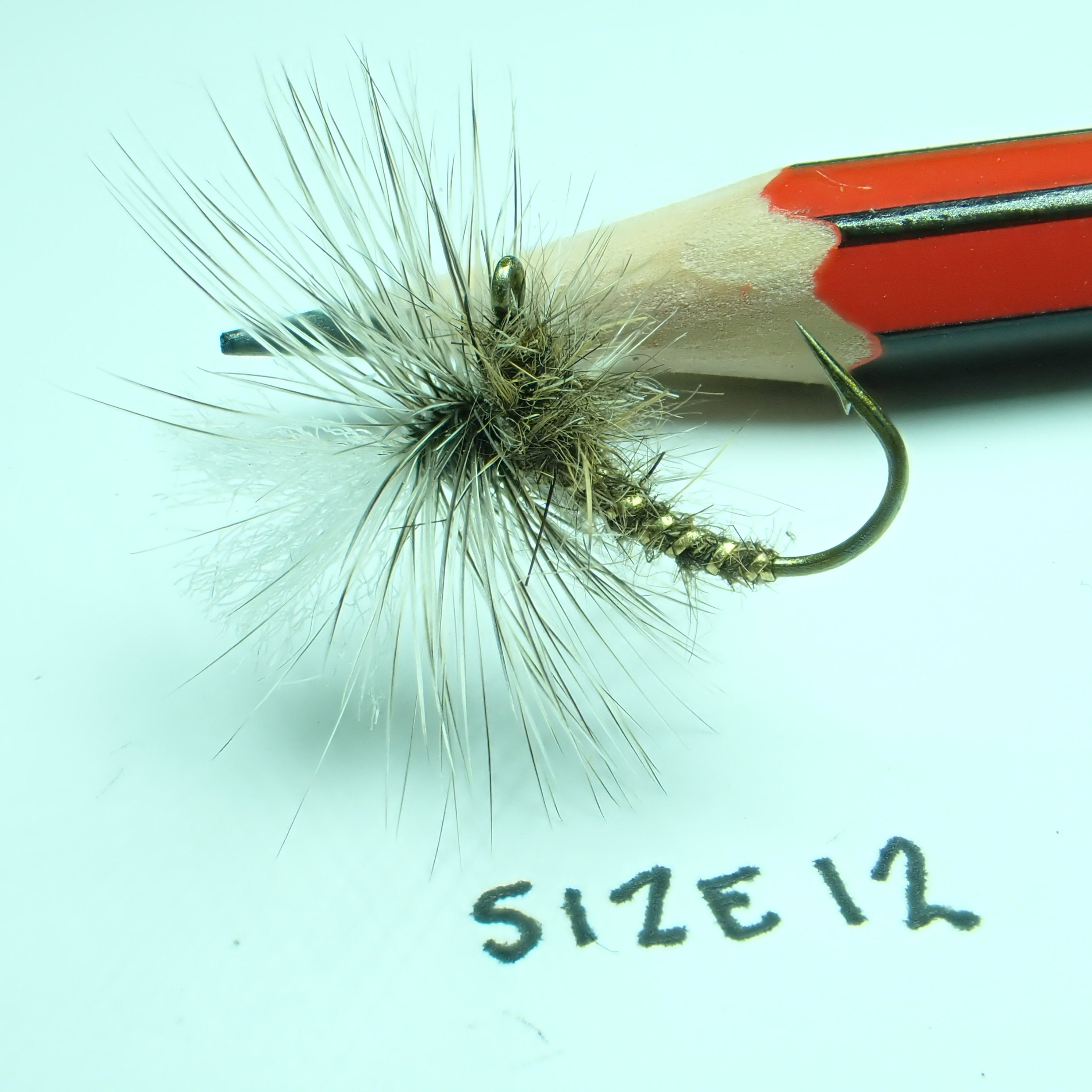 Hare's Ear Parachute Emerger, Barbed Fishing Fly, for Trout and Other ...