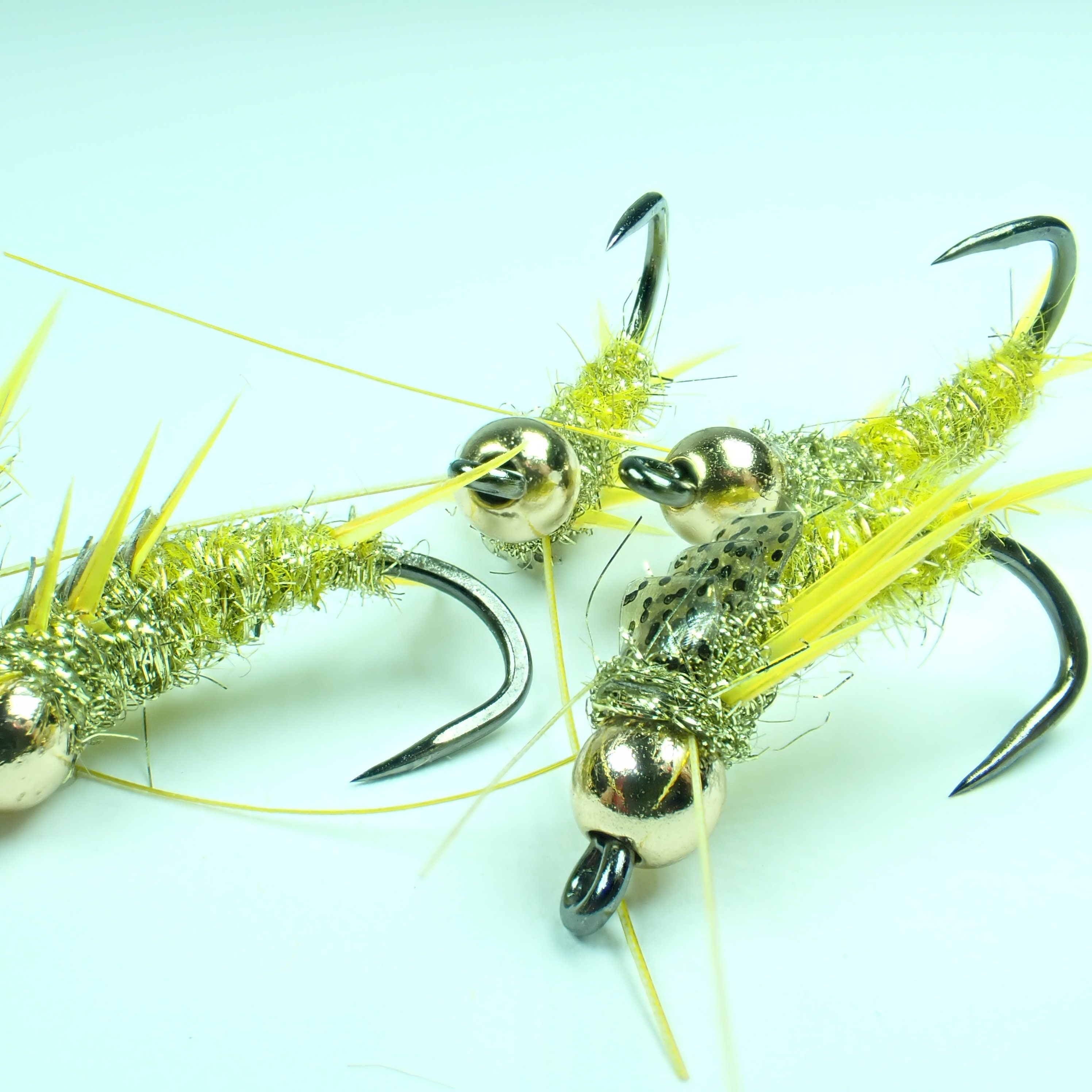 Golden Stonefly. Barbless Weighted Nymph. Great Pattern for Imitating ...