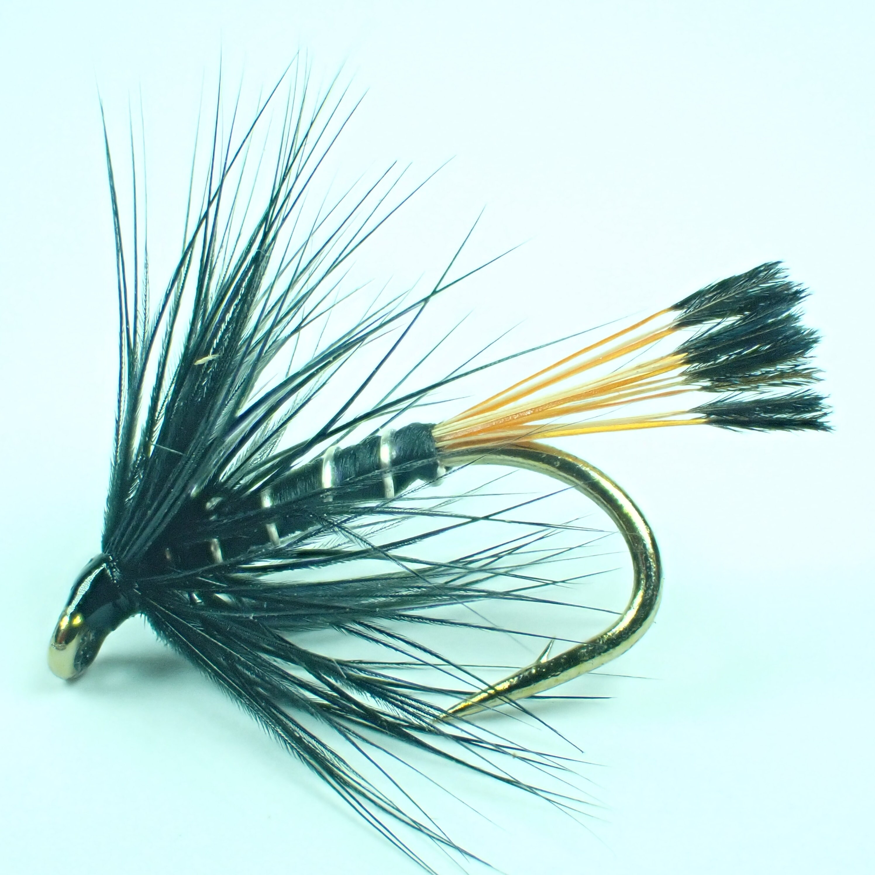 Black Pennell Traditional Wet Fly. A Classic and Well Proven - Etsy UK