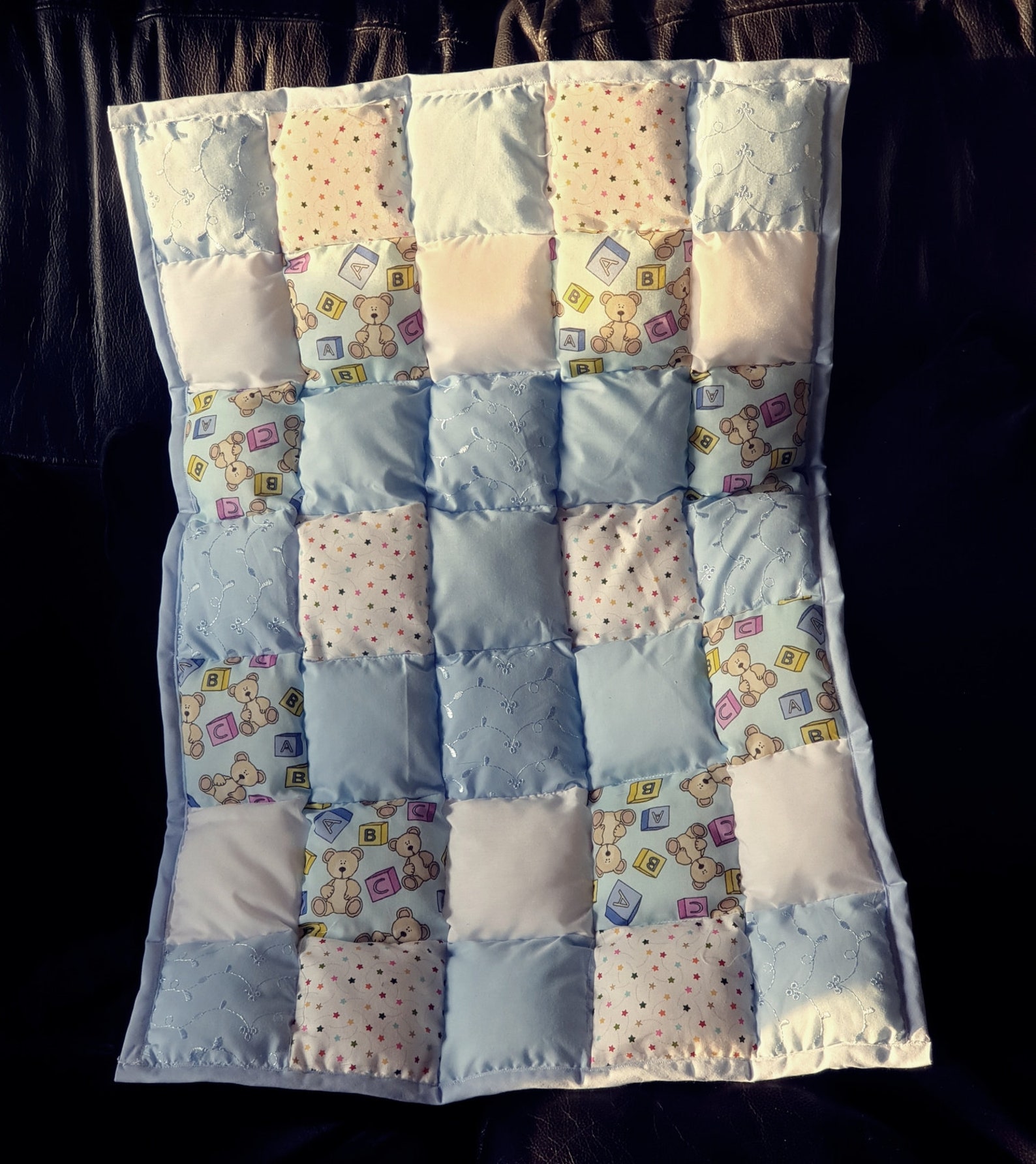 Baby's Handmade Cot or Pram Quilt - Etsy