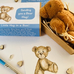 Sending a Bear Hug, A Hug in a Box, Postbox Hug, Thinking of You ...