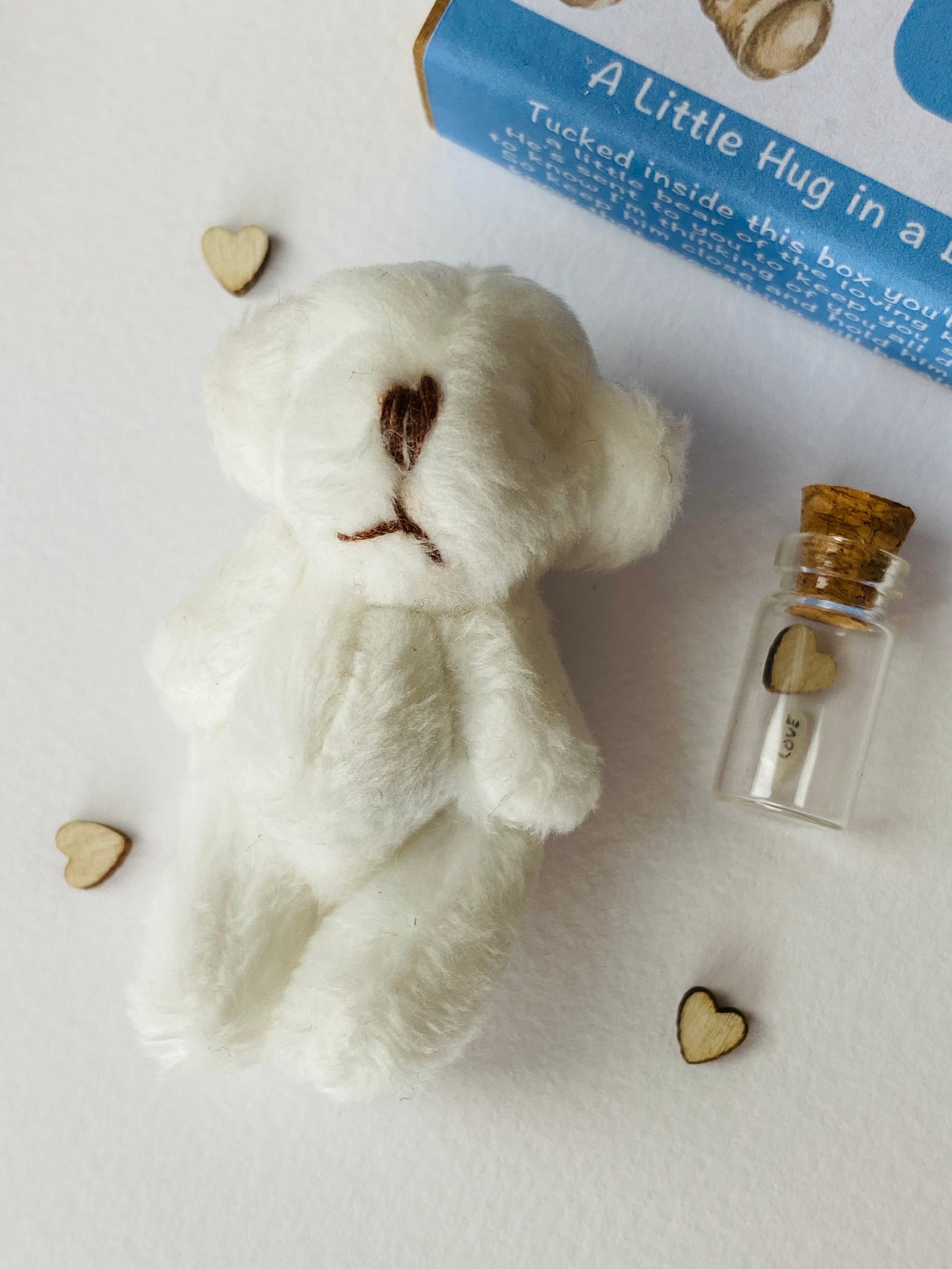 Sending a Bear Hug A Hug in a Box Postbox Hug Thinking of - Etsy