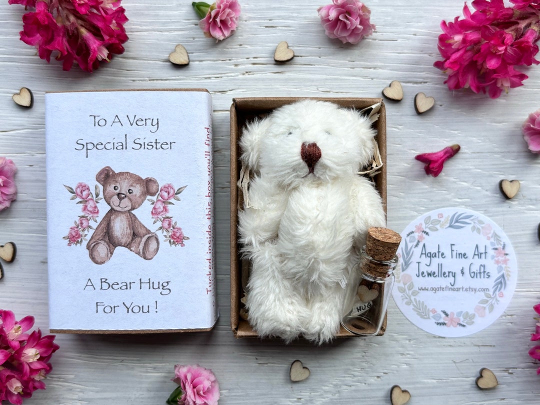 To A Very Special Sister, A Bear Hug for You, A Hug in a Box, Cwtch ...