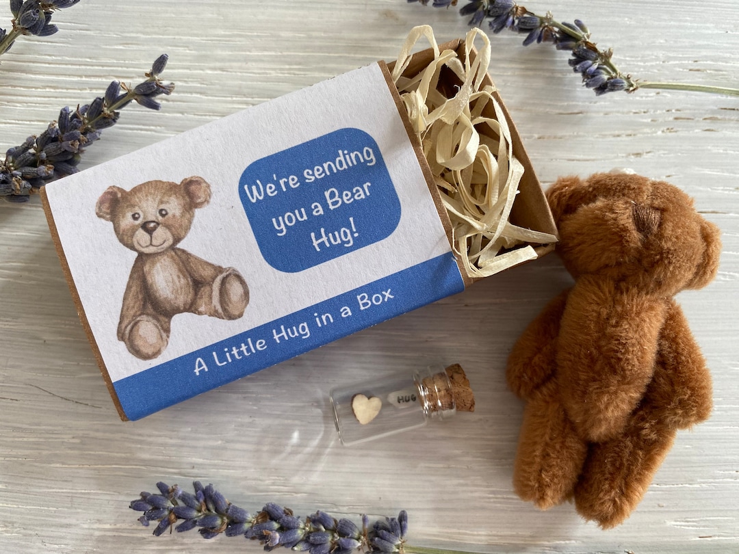 We’re Sending You A Bear Hug, Thinking of You Gift, Letterbox Gift ...