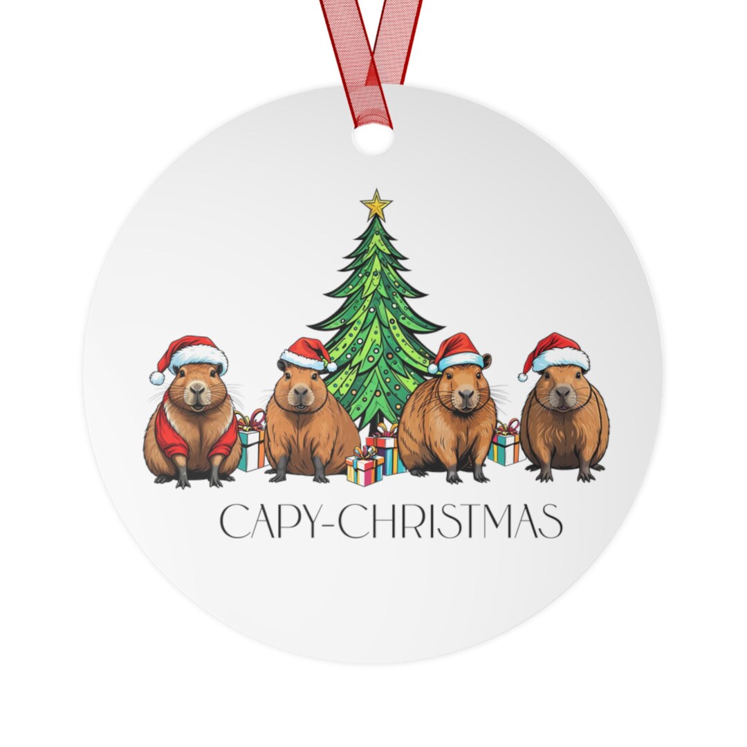Capy Christmas, Capybara Christmas - Etsy