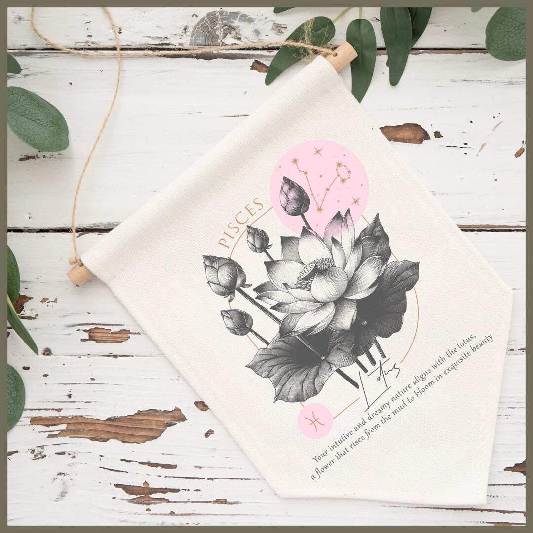 Pisces Birth Flower the Lotus, Zodiac Birth Flower the Pisces, Lotus ...