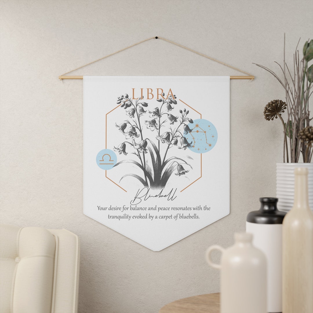 Libra Birth Flower the Bluebell, Zodiac Birth Flower for Libra ...
