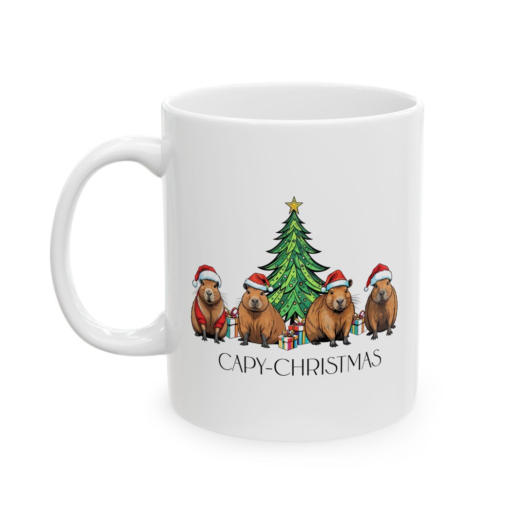 Capy Christmas, Capybara Christmas - Etsy
