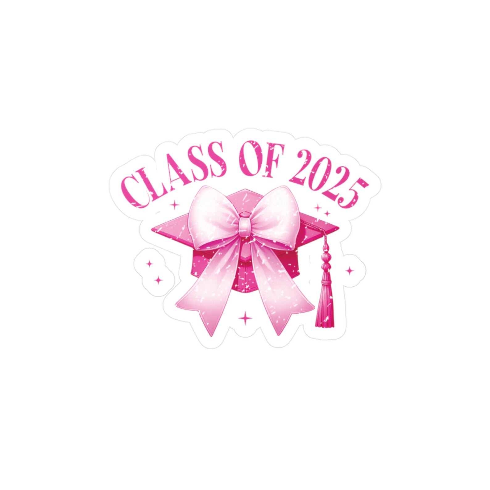 Senior Sticker Class of 2025, Senior 2025 Sticker, Senior Girl Class of ...