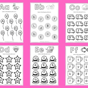 Letter Recognition Workbook | Preschool Curriculum | Homeschool ...