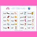 Rhyming Words Matching Game | Preschool Kindergarten Activity (PDF ...