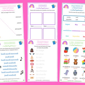 Kids French Workbook | Ages 4-8, Vocabulary & Activities (PDF Download ...