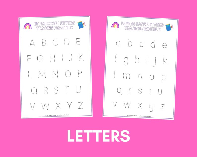 Preschool Tracing Bundle | Pen Control & Tracing Worksheets ...