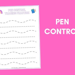 Preschool Tracing Bundle | Pen Control & Tracing Worksheets ...