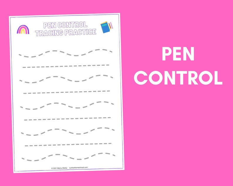 Preschool Tracing Bundle | Pen Control & Tracing Worksheets ...