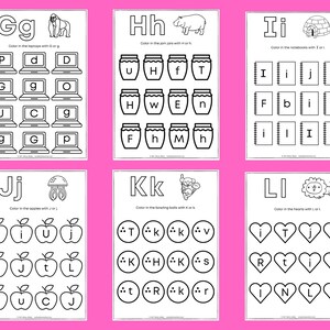 Letter Recognition Workbook | Preschool Curriculum | Homeschool ...