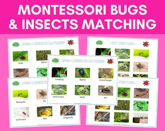 Montessori Worksheets - Etsy Australia