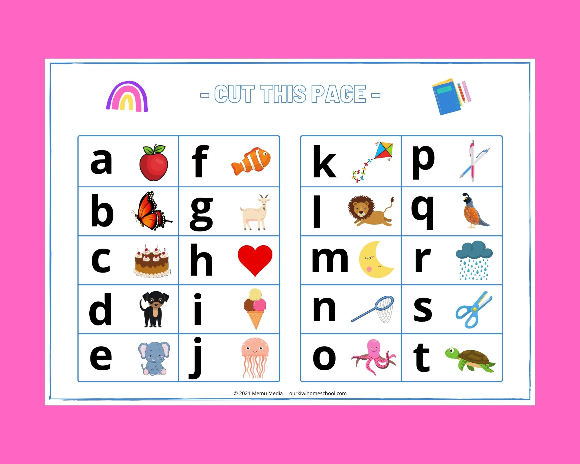 Uppercase and Lowercase Letter Matching Activity | Preschool Sorting ...