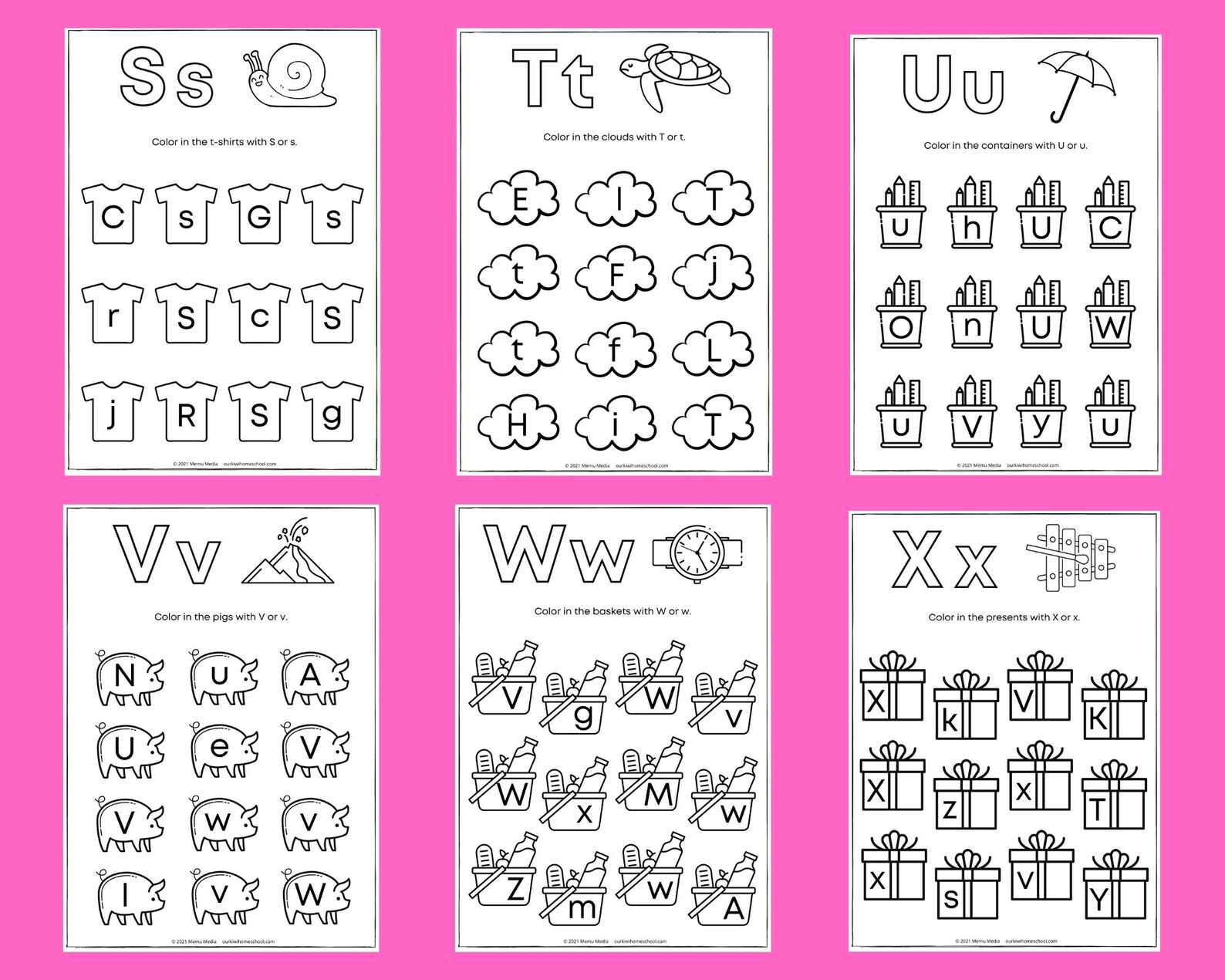 Letter Recognition Workbook Preschool Curriculum - Etsy