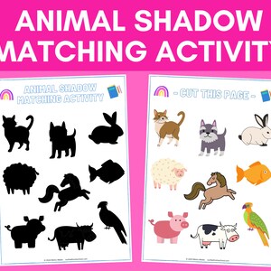 Preschool Learning Bundle | Montessori Matching Activities | Toddler ...