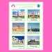 Famous Monuments and Landmarks Flash Cards | Homeschool Activity - Etsy