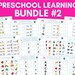 Preschool Learning Bundle #2 | Toddler Busy Book | Homeschool ...