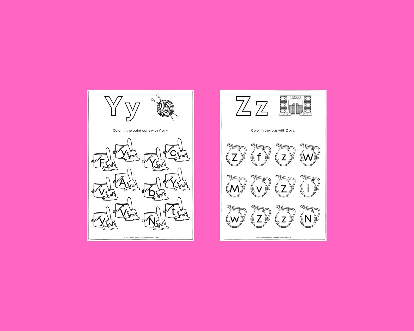 Letter Recognition Workbook Preschool Curriculum - Etsy
