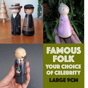 Celebrity Peg Dolls - Etsy