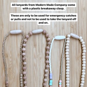 Happy + Stars Teacher Lanyard, Teacher Gift, Badge Necklace, Fun ...