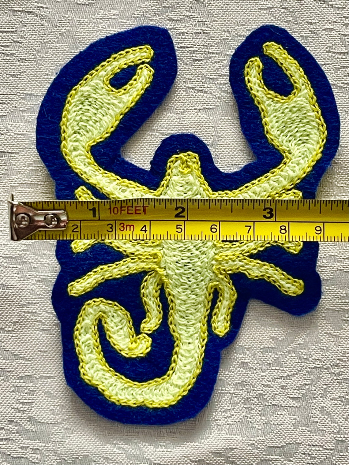 Scorpion Patch Chainstitch Embroidery - Etsy