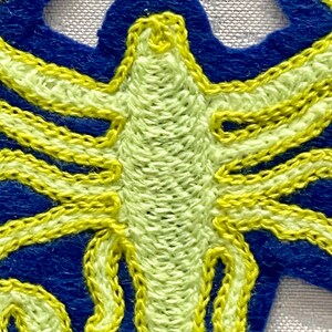 Scorpion Patch Chainstitch Embroidery - Etsy