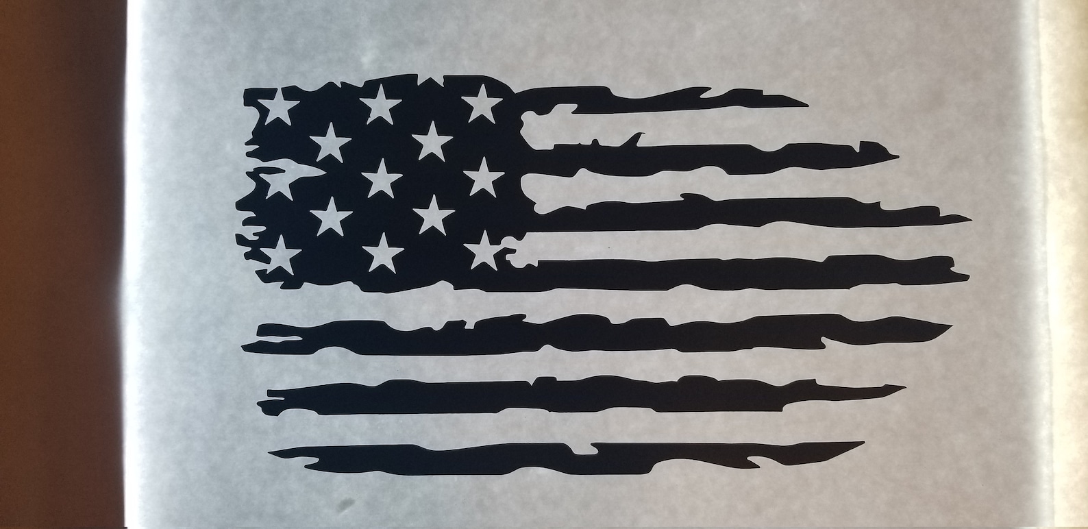 Rugged American Flag - Etsy