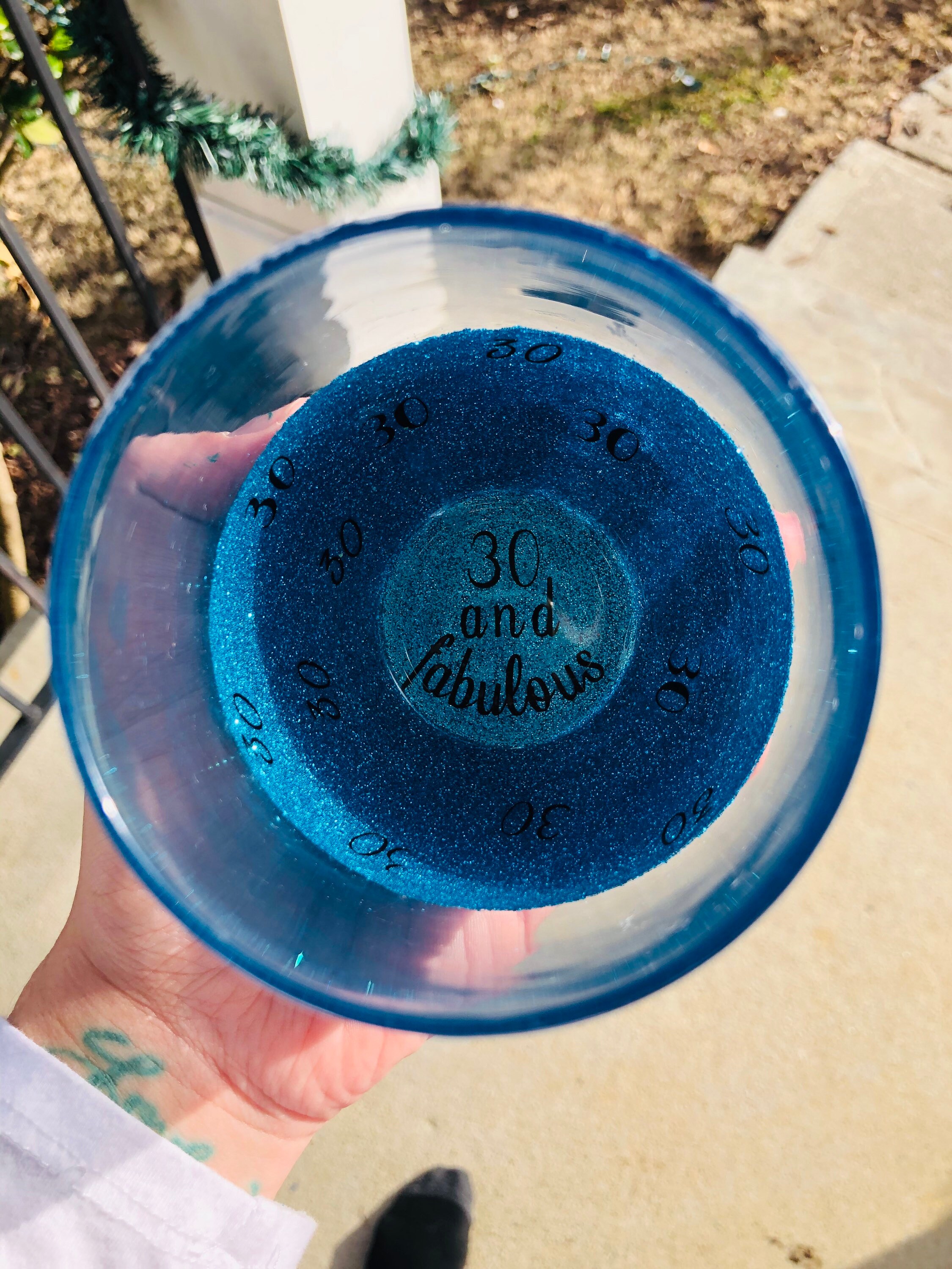 Customizable Peek a Boo Wine Glass - Etsy