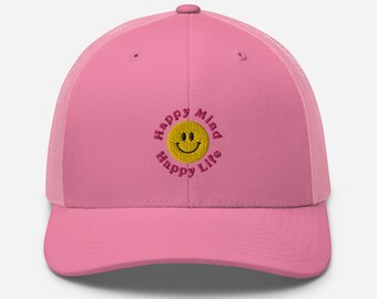Smiley Face Cap - Etsy
